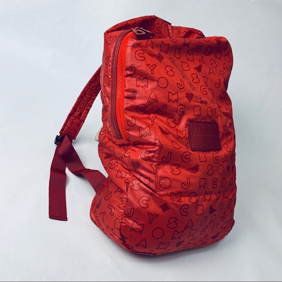 Marc Jacobs | Bags | Marc Jacobs Red Backpack | Poshmark